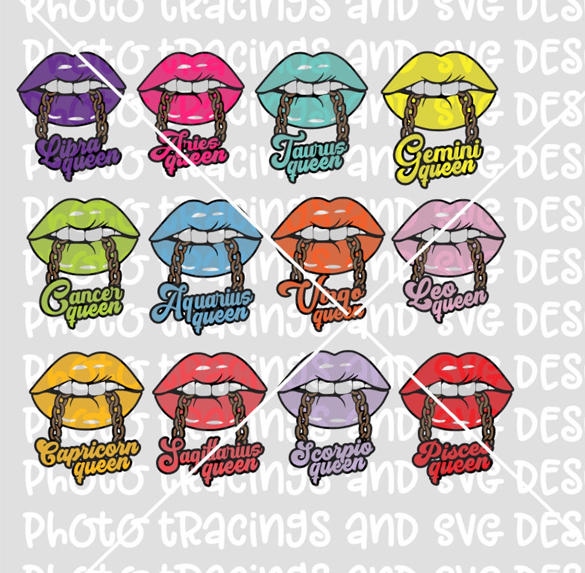 Zodiac Lips Svg File Only Etsy zodiac-lips-svg-file-only-etsy
