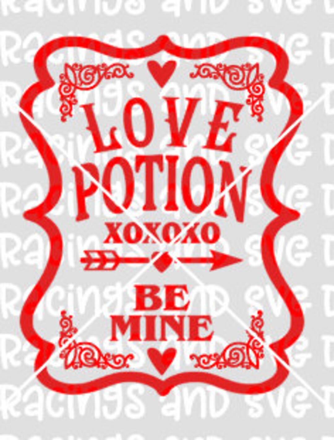 Love Potion Svg - Etsy