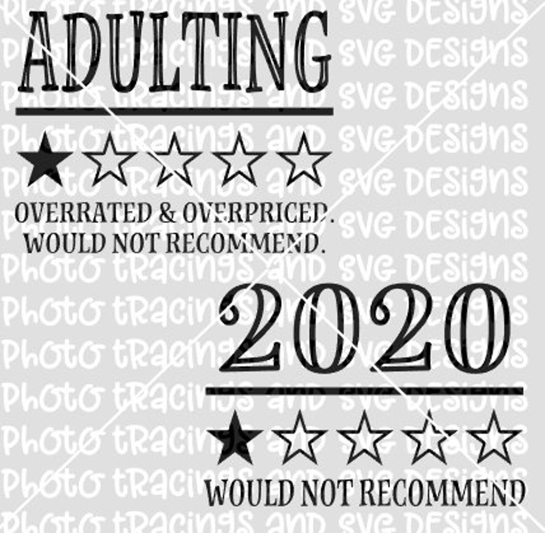 Adulting Svg File - Etsy