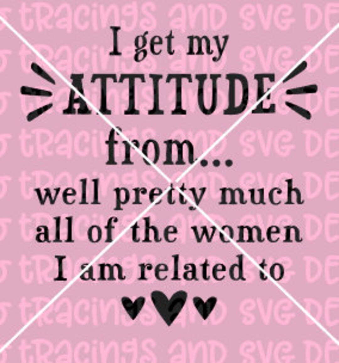 Attitude SVG - Etsy