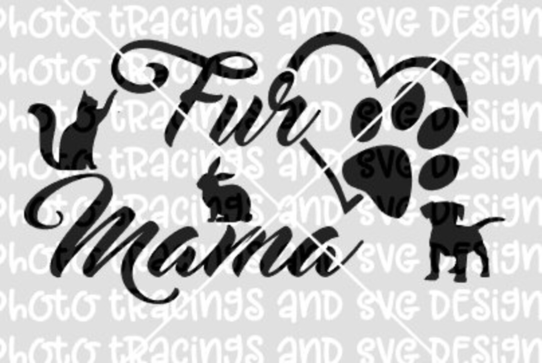 Fur Mama SVG - Etsy