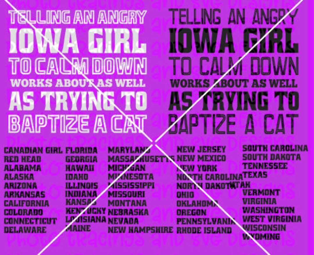 Angry Girl Svg - Etsy