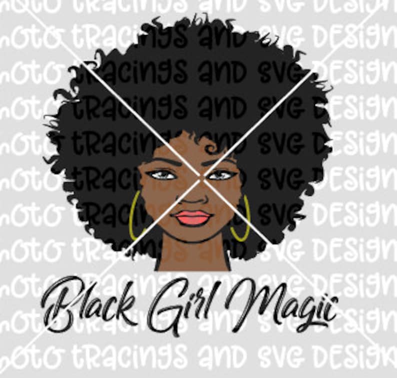 Black Girl Magic Svg - Etsy