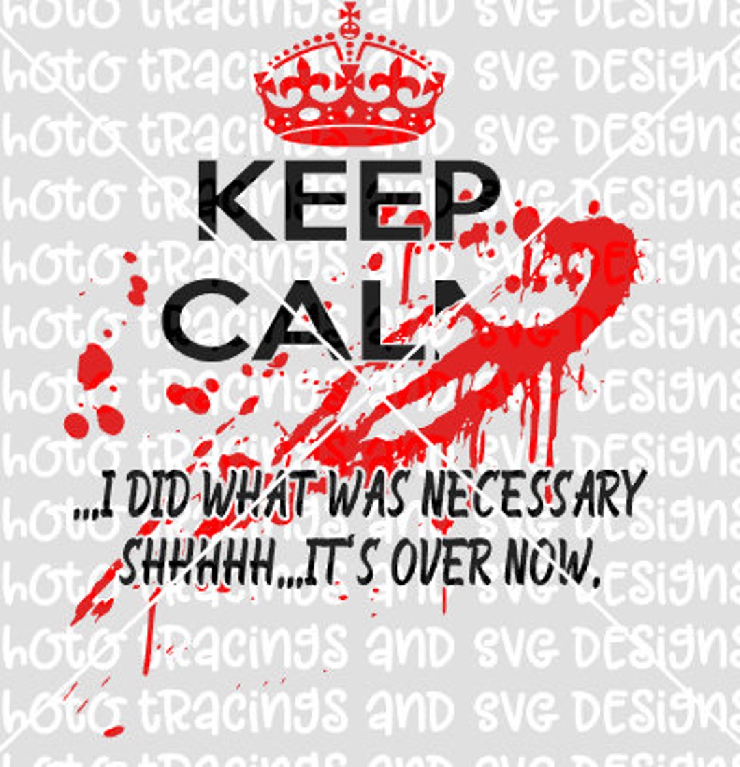 Keep Calm Svg File Only - Etsy