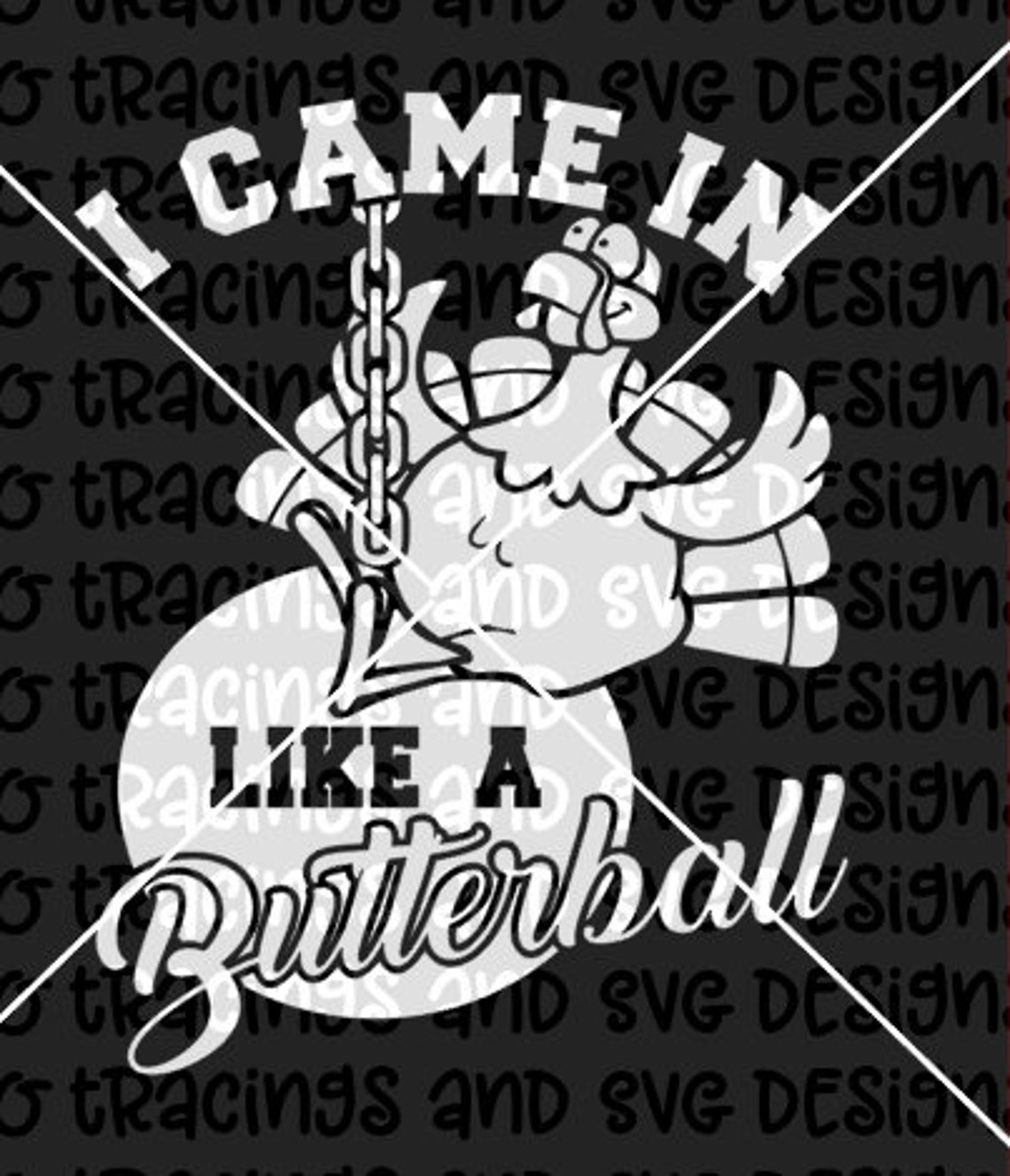 Butterball Turkey Svg File - Etsy