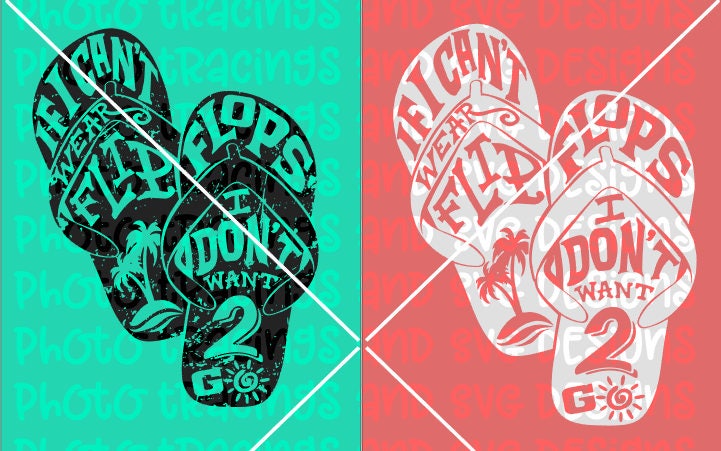 Flip Flops Svg - Etsy