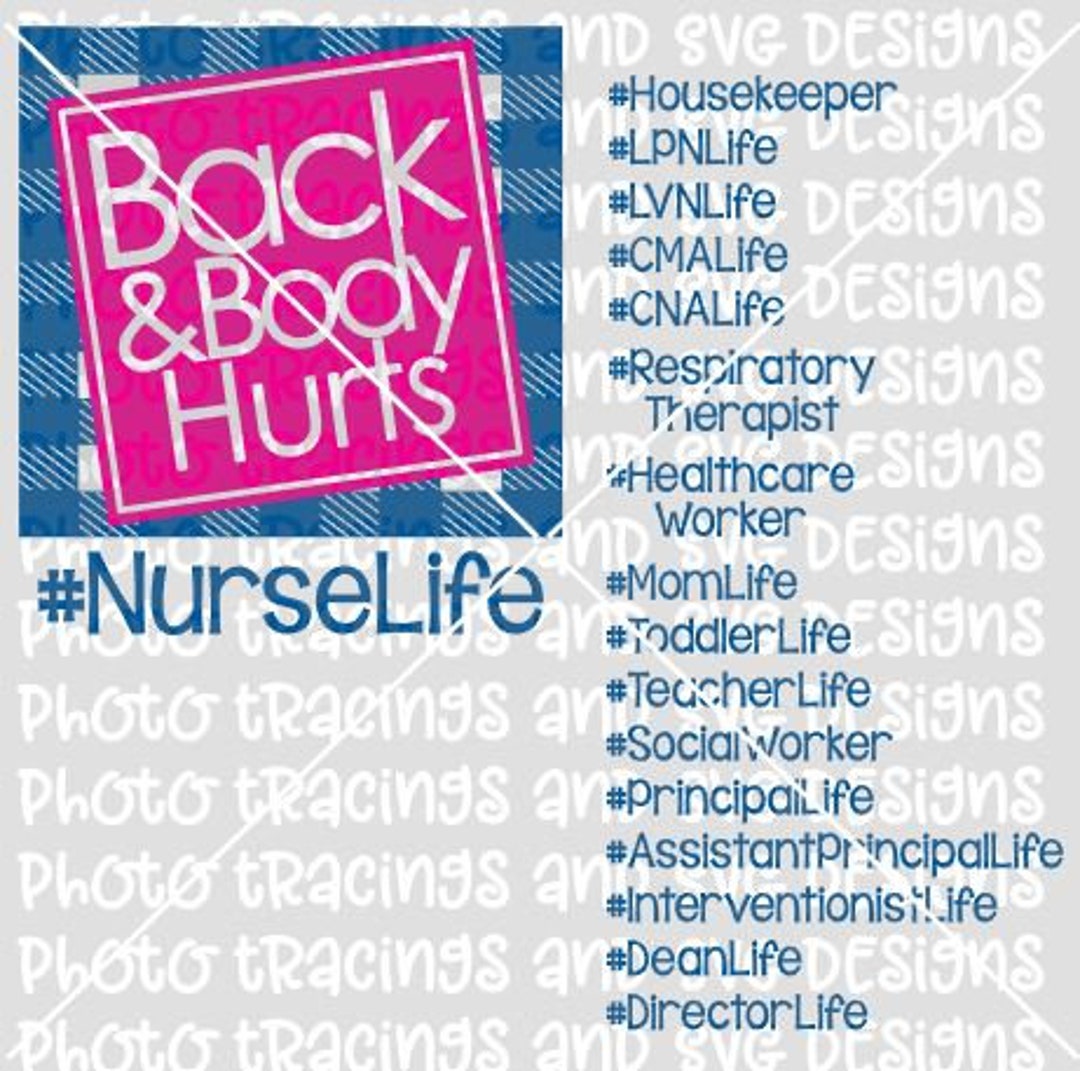 Back Body Svg File - Etsy