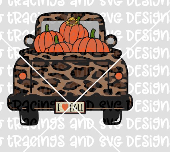 Fall Truck Svg File Only | Etsy