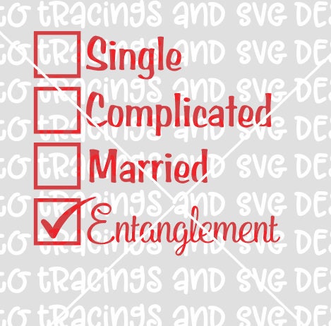 Entanglement SVG File - Etsy