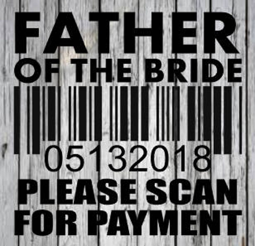 Father of the Bride Svg - Etsy