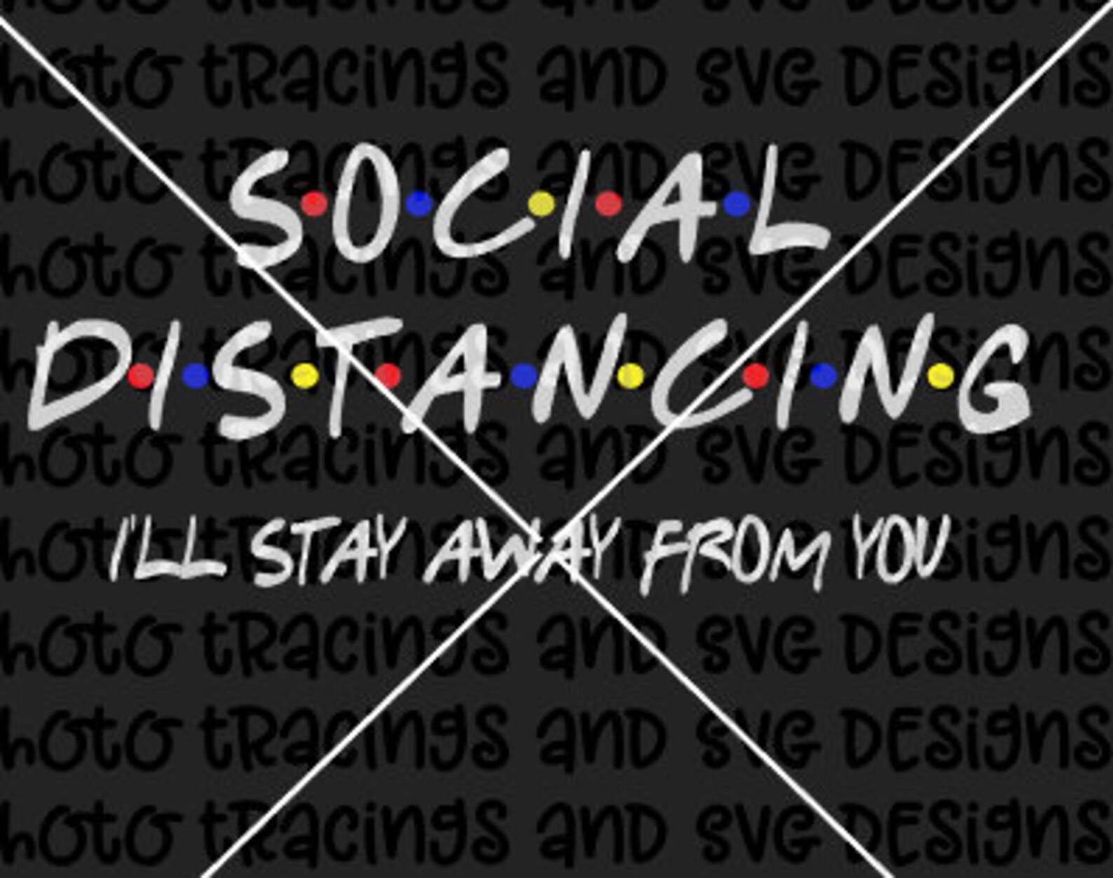 Social Distance Queen Svg 5 Files - Etsy