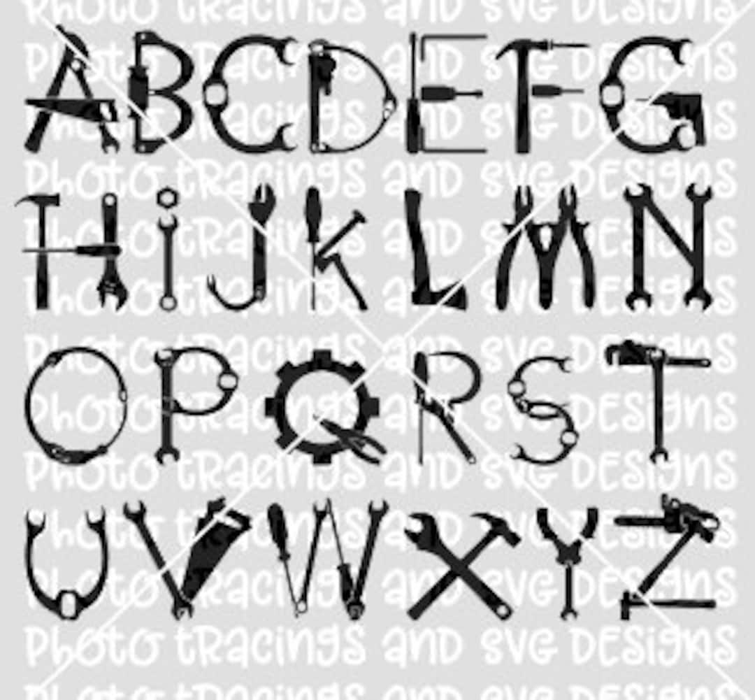 Tool Time Font TTF Only - Etsy