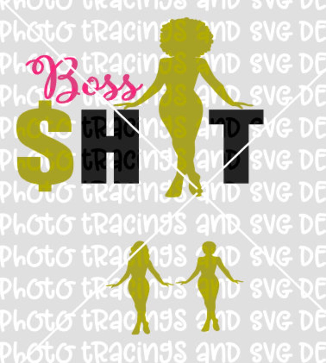 Boss Sh T Svg File - Etsy