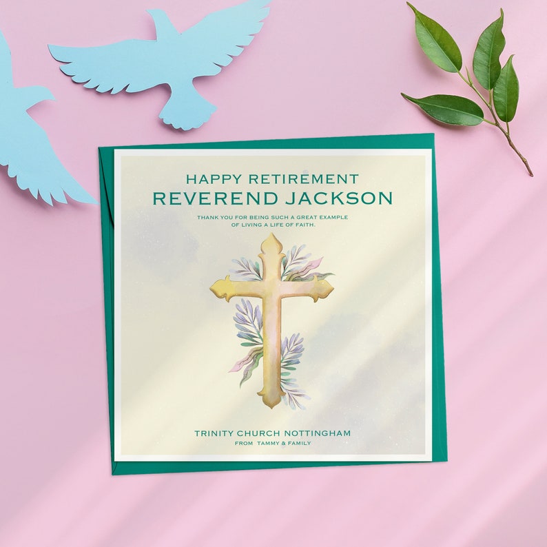 Personalized Priest Card, Thank You, Goodbye, Retirement - Etsy