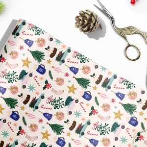 Personalised Christmas Wrapping Paper, Luxury Gift Wrap, Christmas ...