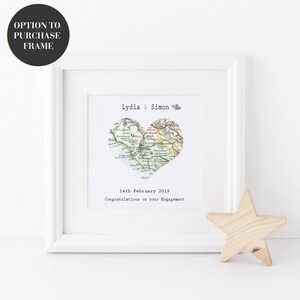Special Location Map Card Personalised Anniversary Card - Etsy UK