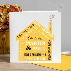 New Home Card - Congratulations on Your New Home Card - Home Sweet Home ...