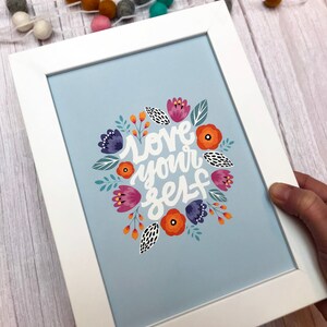 Set of 4 Positive Affirmation Prints, Set of 4 Prints, Inspiration ...