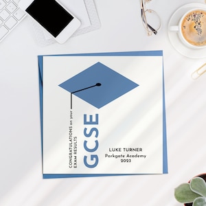 Congratulations GCSE Exam Card, Passed GCSE Exam, Exam Success Card ...