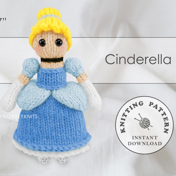 Cinderella Knitting Pattern - Etsy