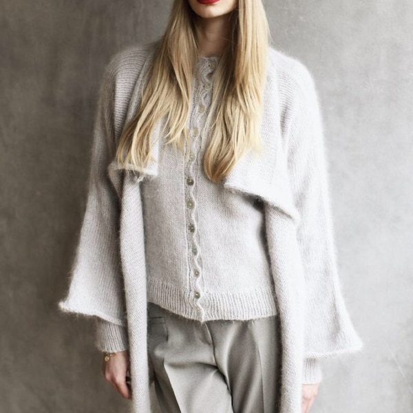 Long Wrap Cardigan - Etsy