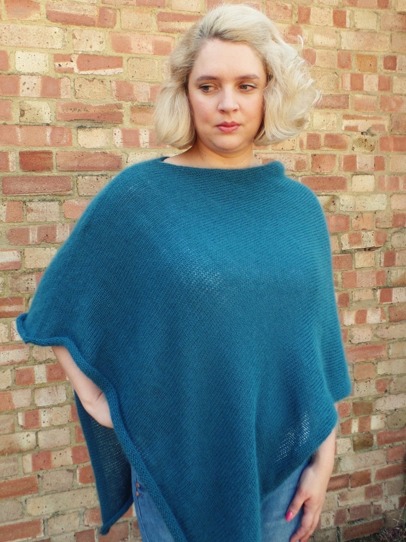 Cape Poncho - Angora Wool - Cruelty Free - Bridal Fluffy Sustainable ...