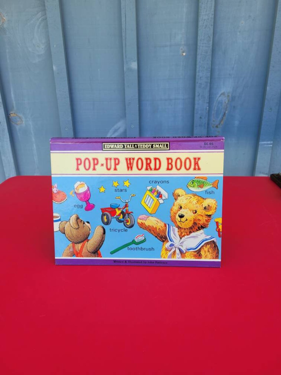 Vintage Pop-up Word Book Edward Tall Teddy Small John Patience | Etsy