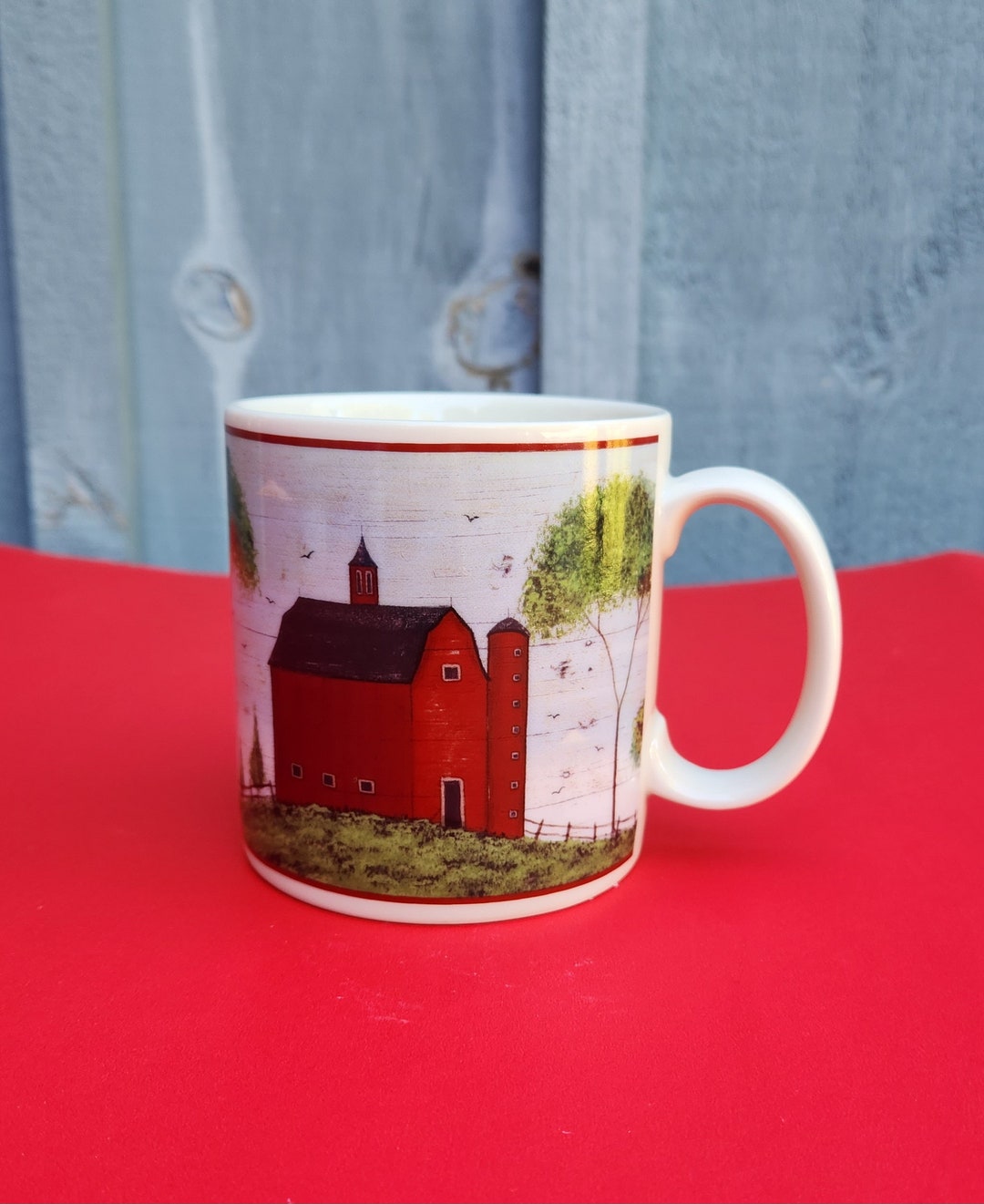 Warren Kimble by Sakura Barns Ceramic Coffee Mug Collectible 1998 - Etsy