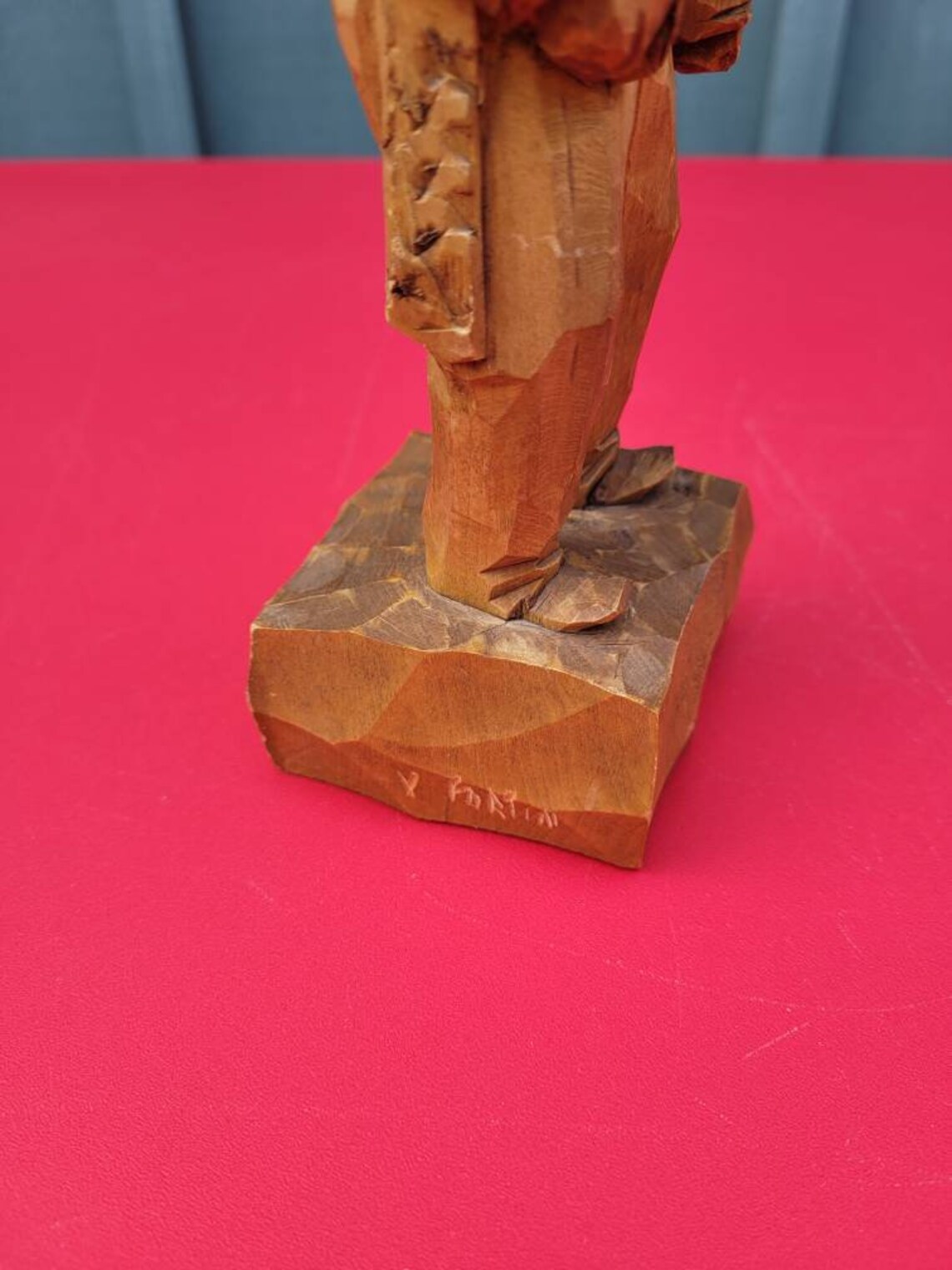 Vintage V. Fortin Wood Carving of Fiddler Quebec Canada Folk - Etsy Canada