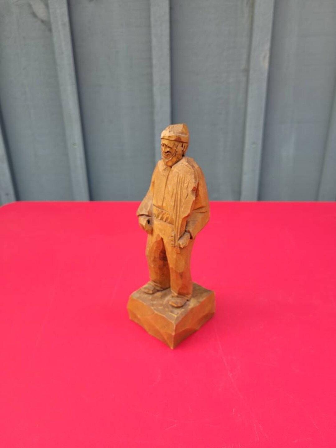 Vintage V. Fortin Wood Carving of Fiddler Quebec Canada Folk Art - Etsy