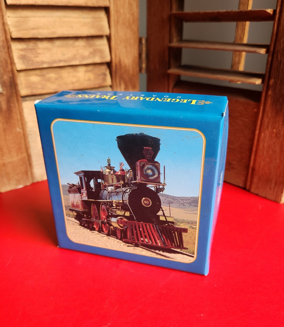Legendary Trains Coasters Set of Eight by Atlas Editions - Etsy