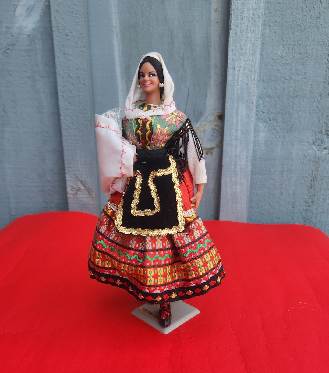 Marin Chiclana Spanish Lagarterana Souvenir Doll - Etsy