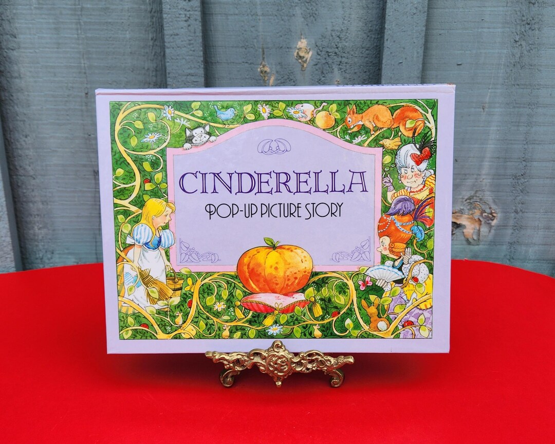 Cinderella Pop-up Picture Book Fairy Tales Children's Book Illustrated ...