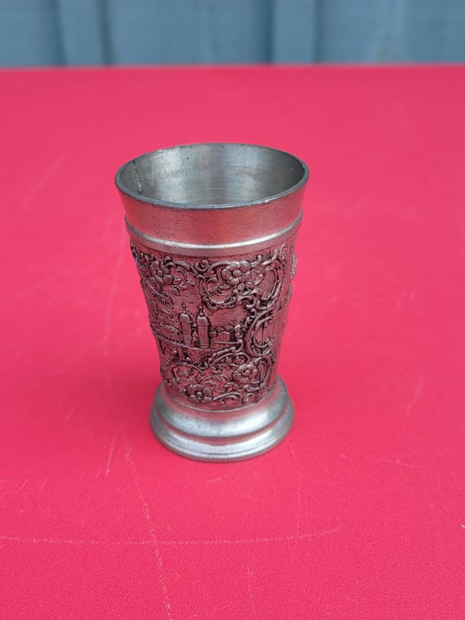 Vintage BMF Zinn 95% Pewter Shot Glass | Etsy