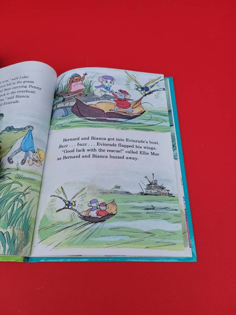 The Rescuers Children's Book Copyright 1977 | Etsy