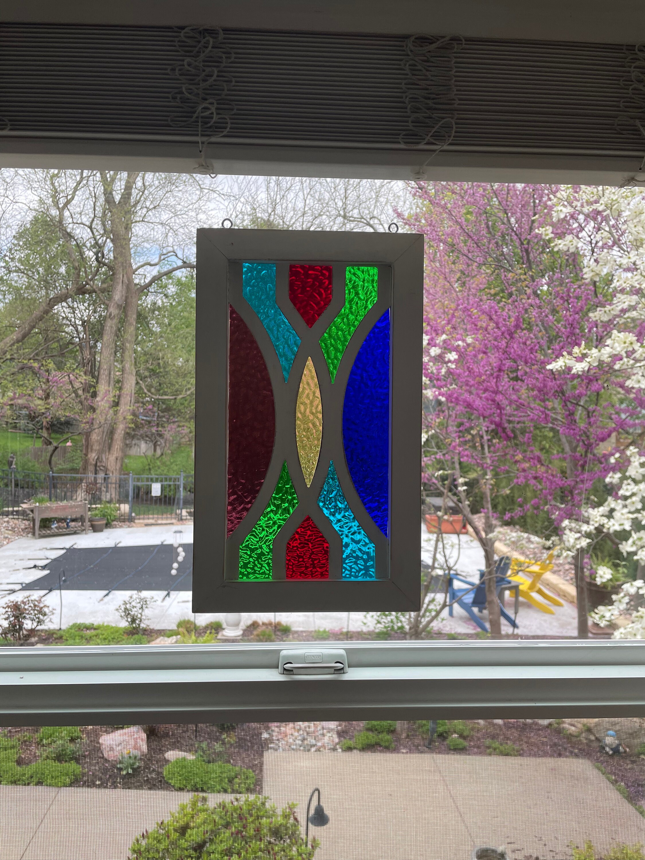 Stained Glass Church Type Window Panel - Etsy