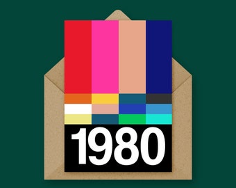 Retro greeting cards | Etsy