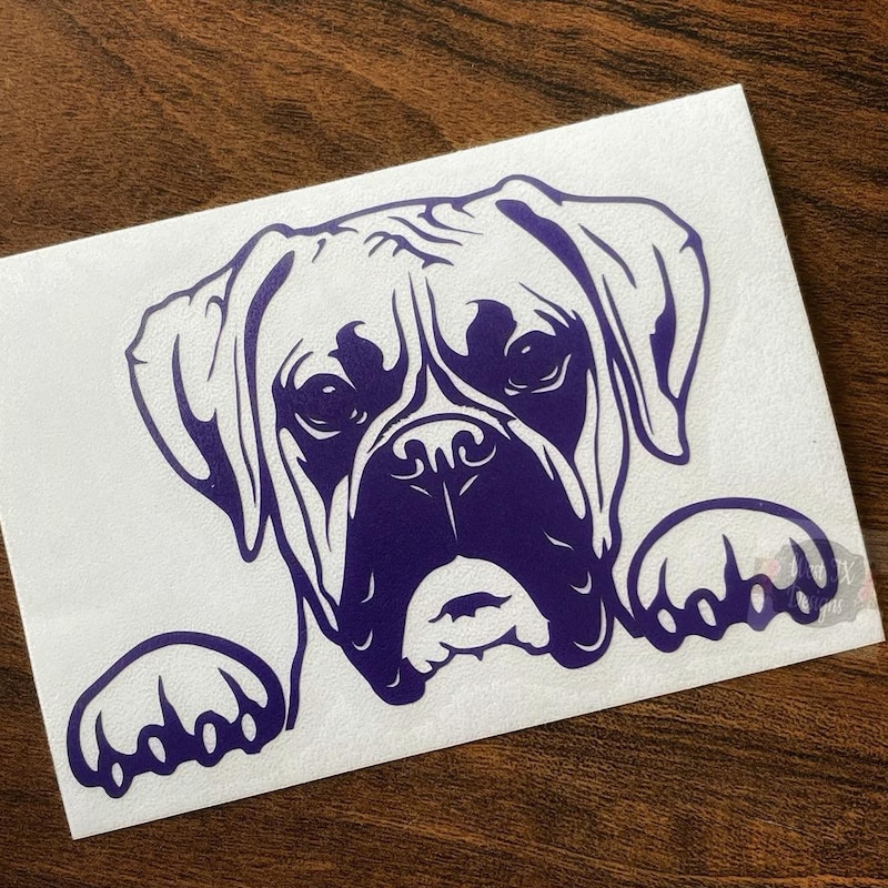 Boxer Sticker - Etsy