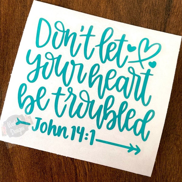 Bible Verse Decals - Etsy