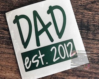 Dad decal | Etsy