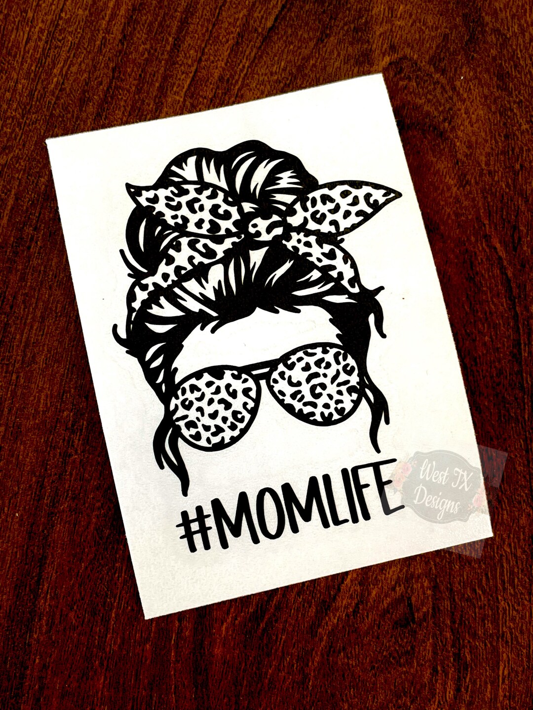 Mom Decal | Mama Decal | Momlife Decal | Momlife Sticker | Messy Bun ...