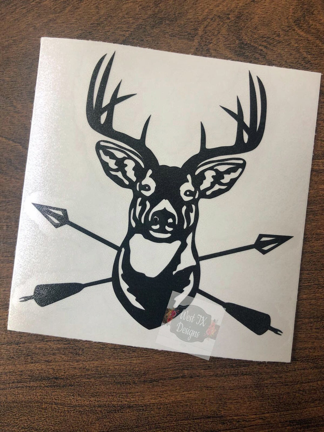 Deer Decal | Archery Decal | Crossbow Decal | Bow Hunter Decal | Decal ...