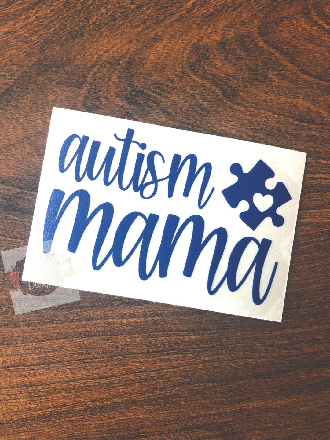 Autism Mama Decal | Autism Mom Sticker | Autism Puzzle Piece ...