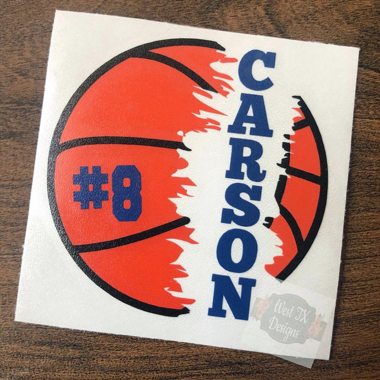 Basketball Decal Basketball Player Decal Basketball - Etsy