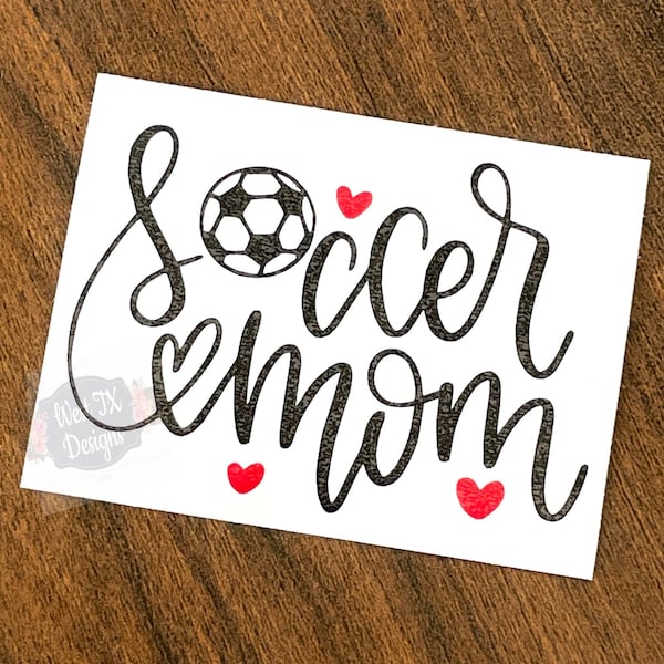 Soccer Mom Decal - Etsy