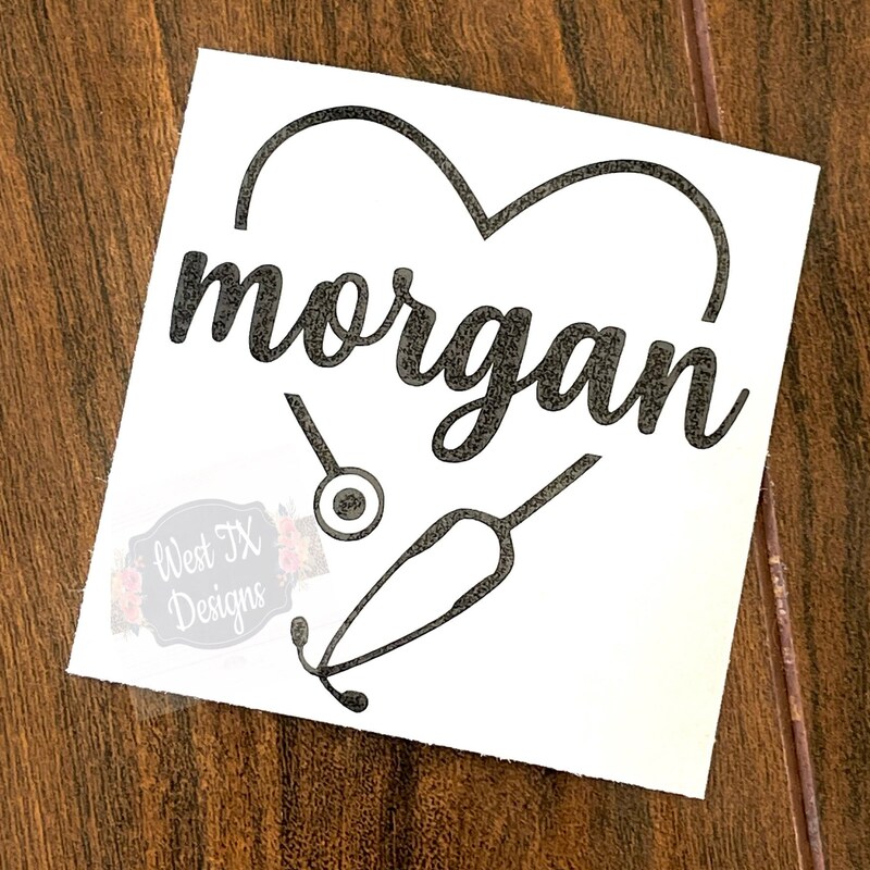 Nurse Vinyl Decal - Etsy