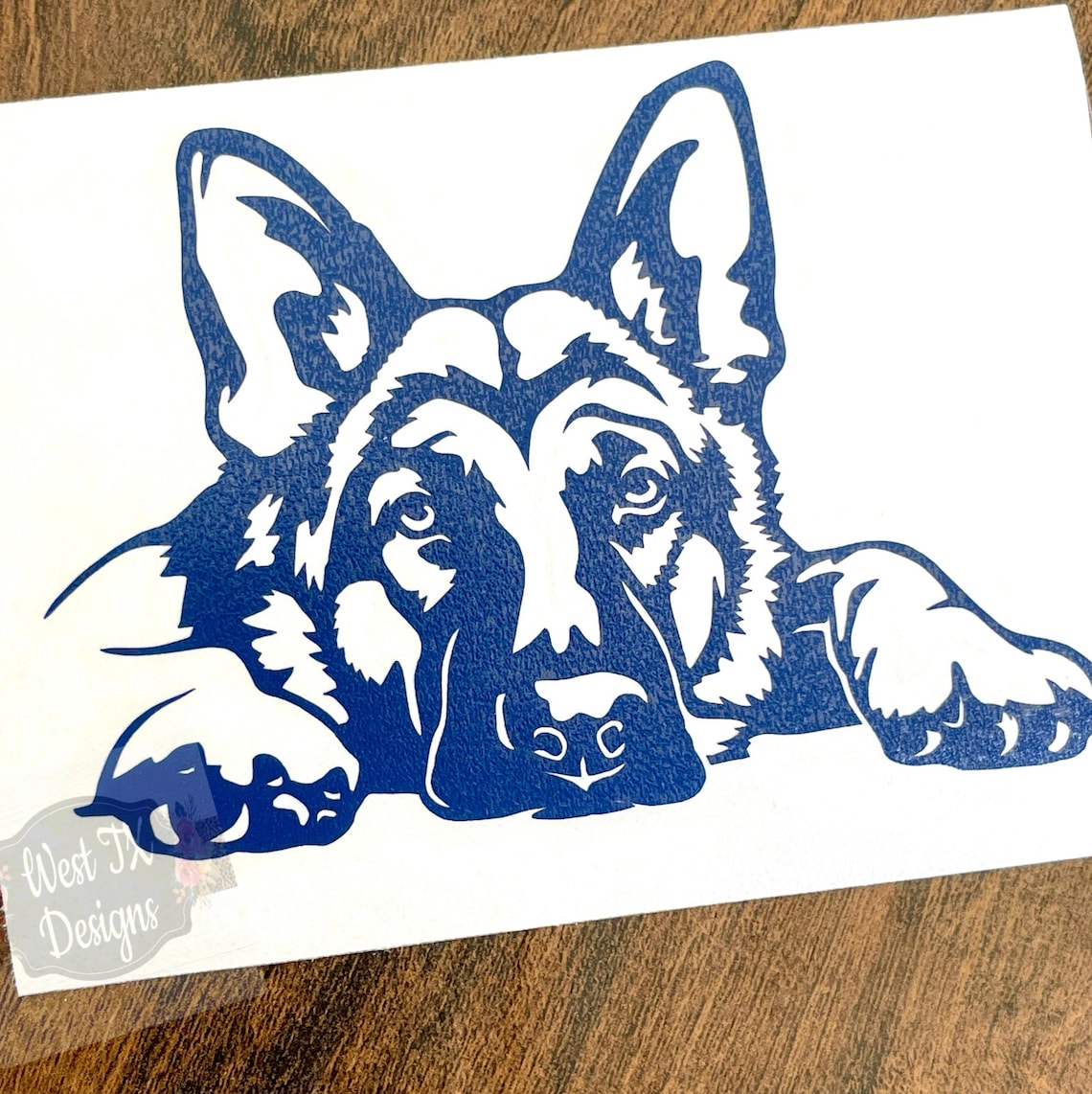 German Shepherd Decal German Shepherd Sticker Dog Decal - Etsy