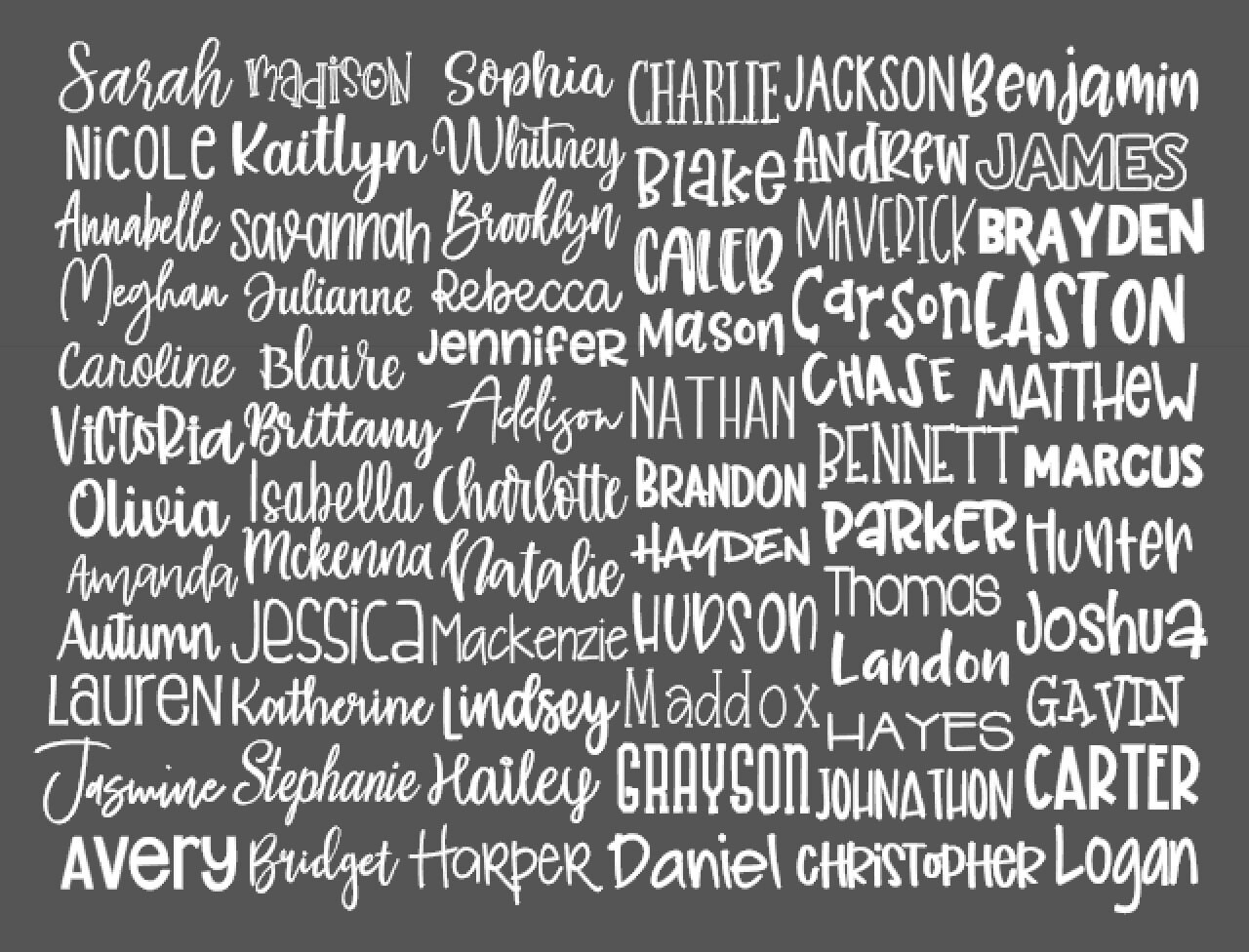 Name Decal Vinyl Name Decal Name Sticker Vinyl Decal | Etsy