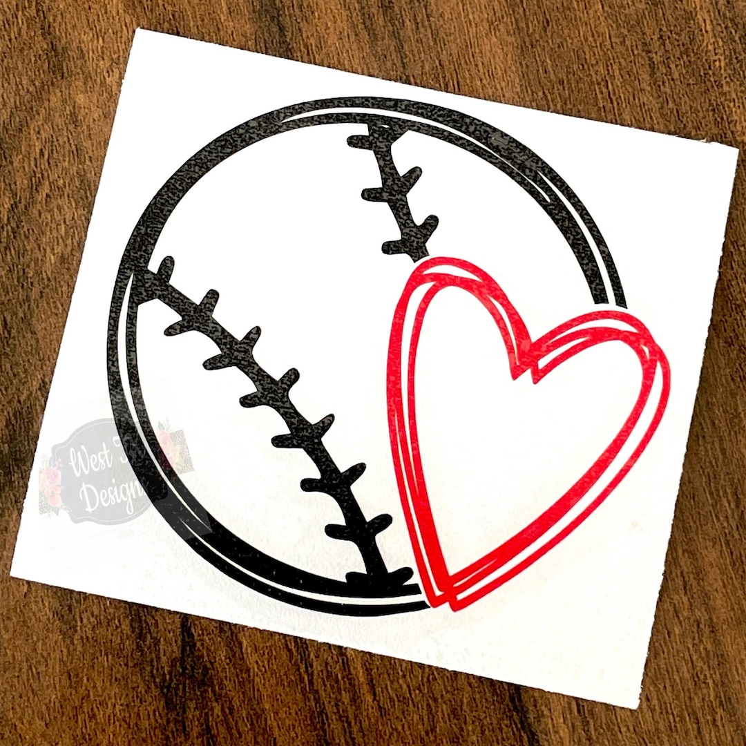 Baseball Love Decal | Baseball Sticker | Sports Decal | Car Decal ...