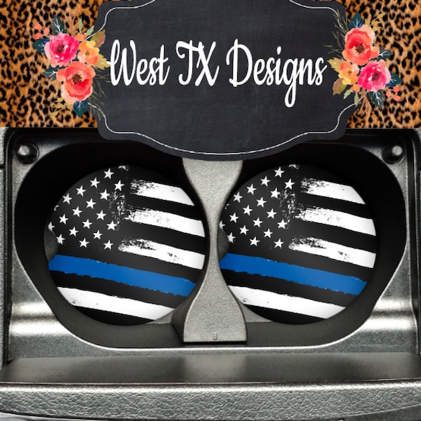 Blue Coasters - Etsy